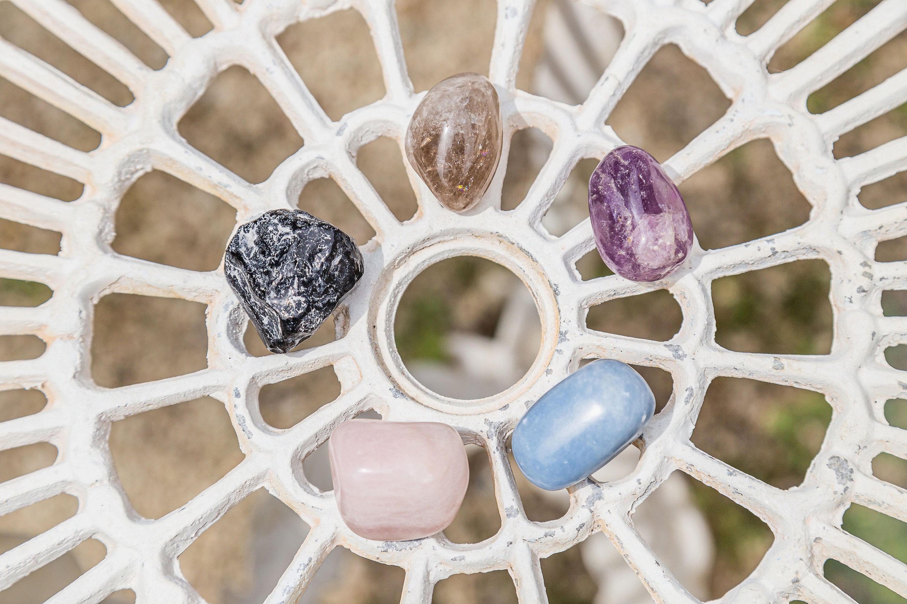 Memorial Grief & Loss Crystal Healing Set Ideal Gift for Sympathy and ...