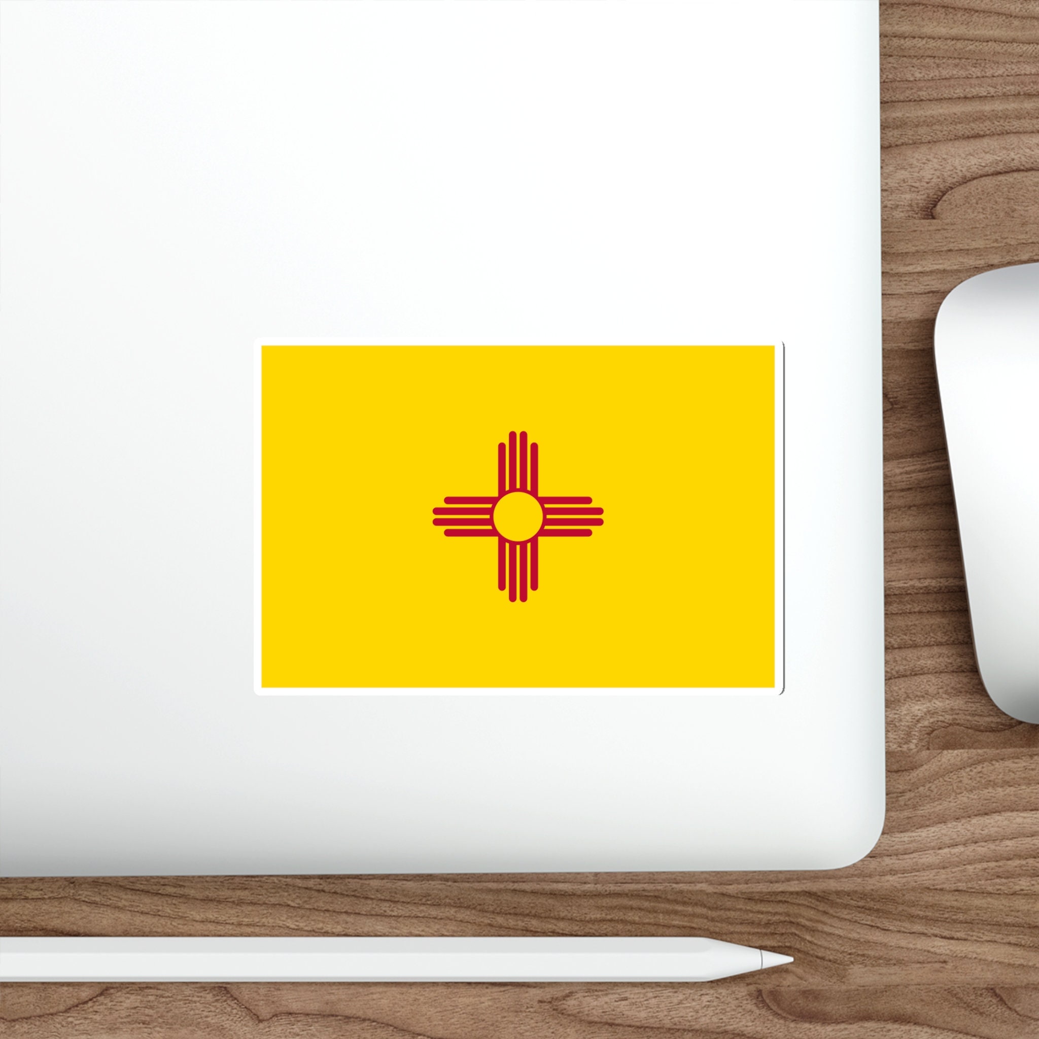 New Mexico State Flag Sticker | Water Bottle | New Mexican Vinyl Decal ...