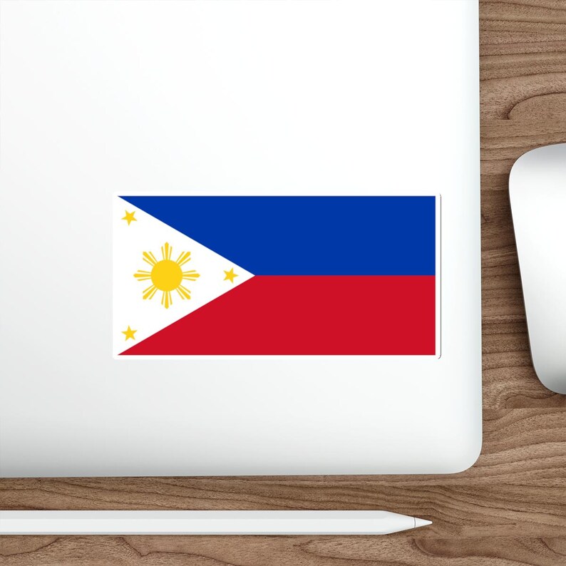 Philippines Flag Sticker - Filipino Vinyl Decal - Waterproof for Car ...