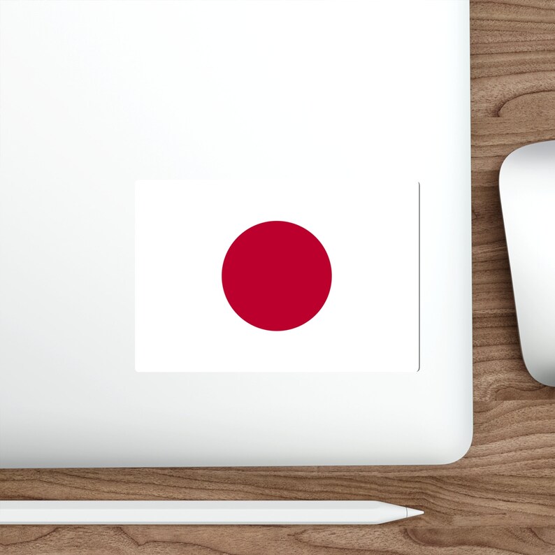 Japanese Flag Sticker, Waterproof Vinyl Decal for Car, Laptop, and More ...