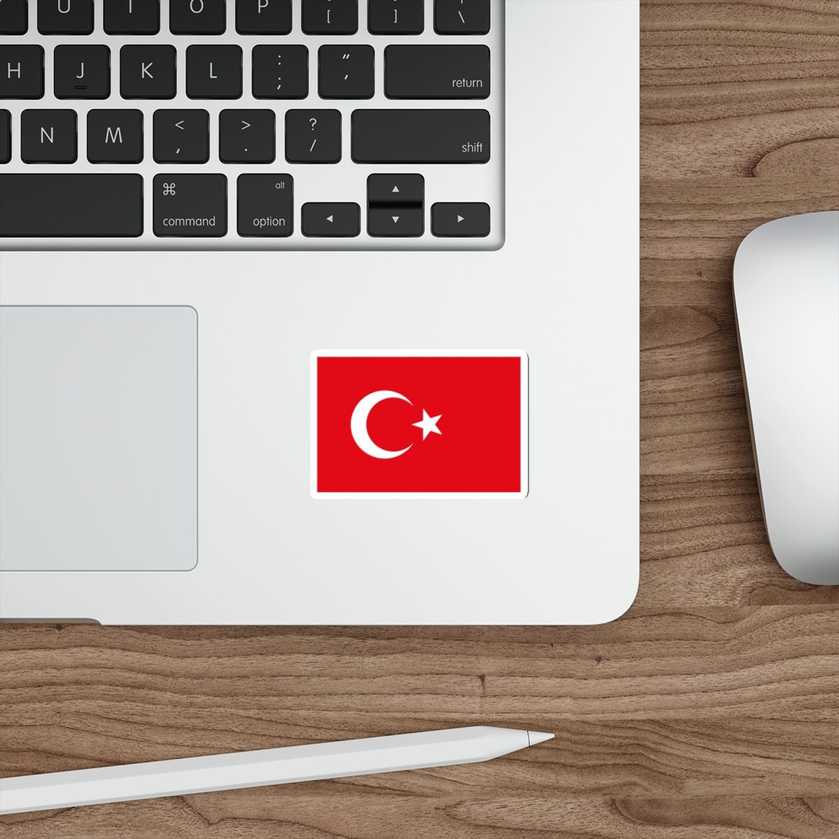 Turkey Flag Sticker Turkish Vinyl Decal Laptop Sticker - Etsy