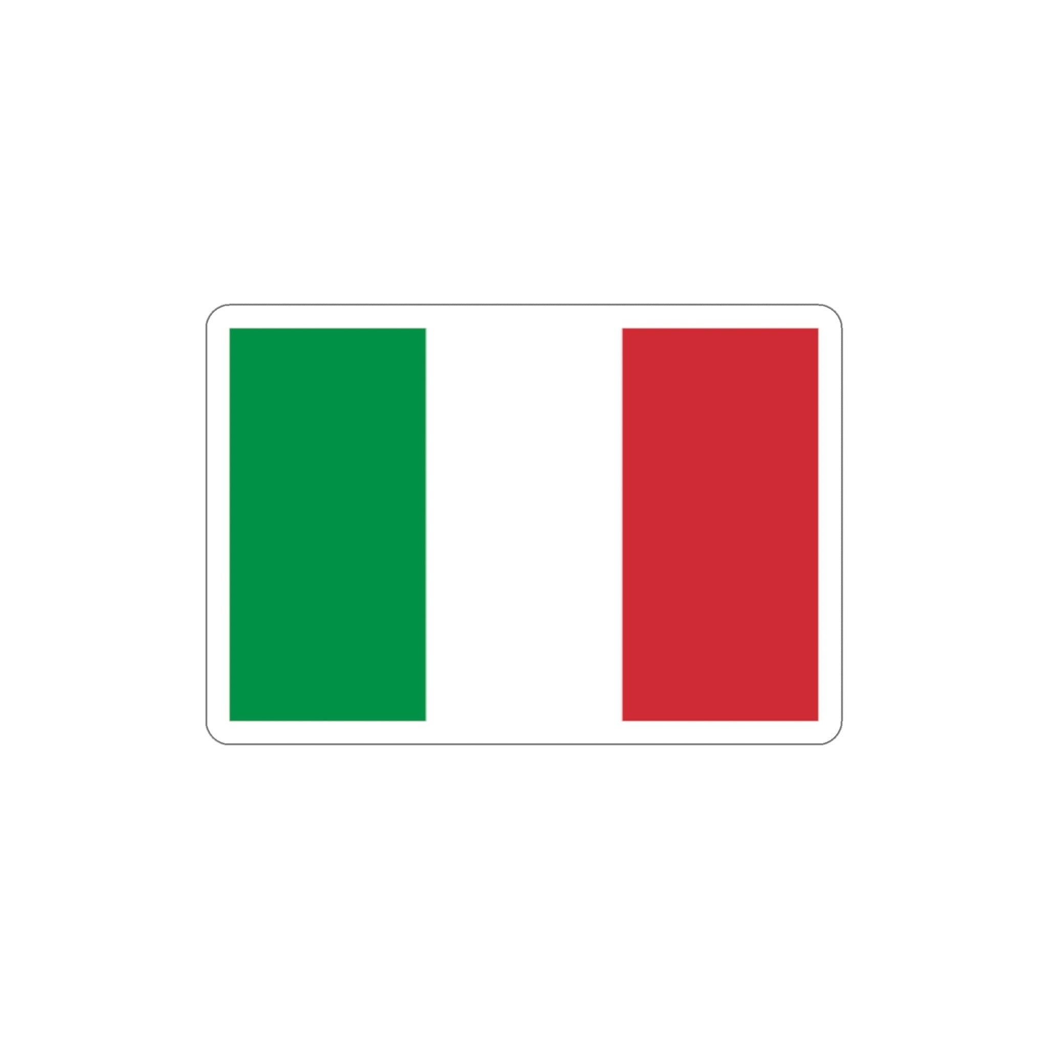 Italy Flag Sticker Italian Pride Gift Water Bottle Vinyl Decal Laptop Sticker Waterproof Outdoor ...