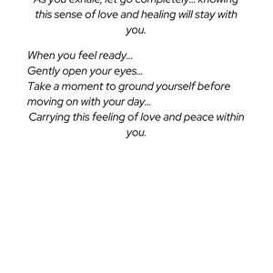 Meditation Script for Recording a Mindful Meditation to Guide Into Self ...