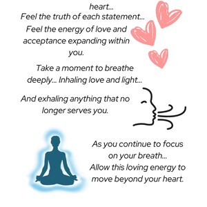 Meditation Script for Self Love and Healing - Etsy