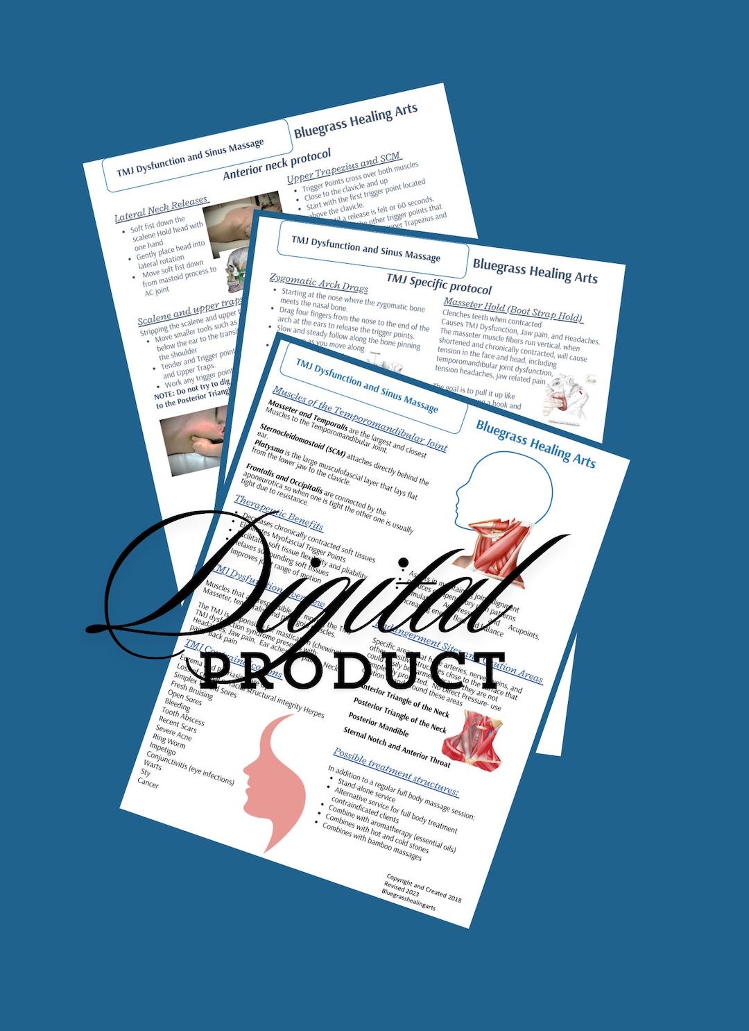 TMJ Soft Tissue Techniques Guide: Bodywork Quick Reference (PDF) - Etsy