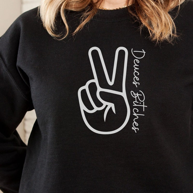 Peace Deuces - Etsy