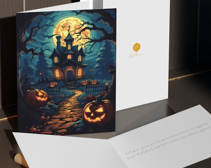 Funny Halloween Paper Card With Envelope Gluten Free Halloween , for ...