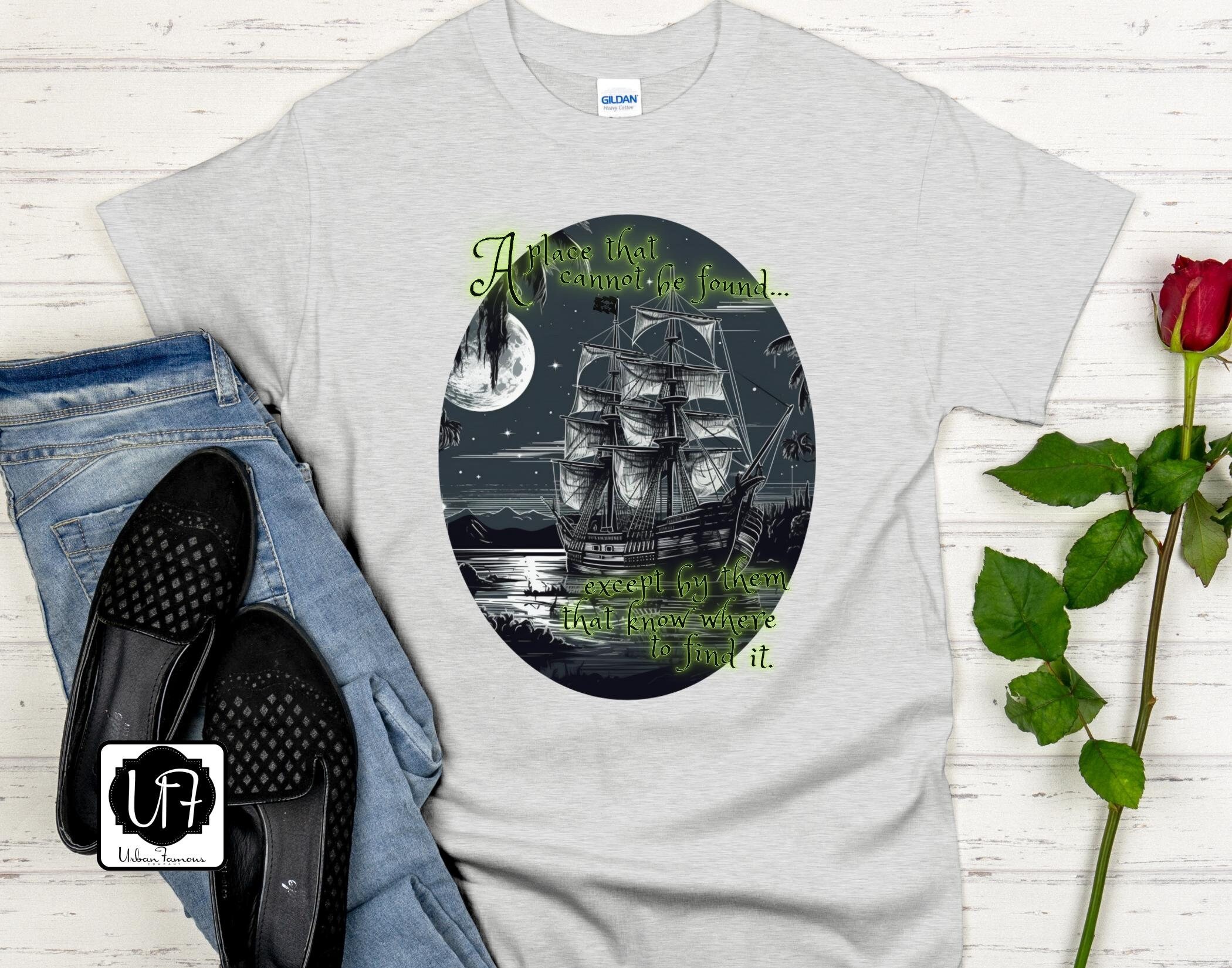 A Pirate's Cove T-shirt Caribbean Islands Hidden Pirate - Etsy