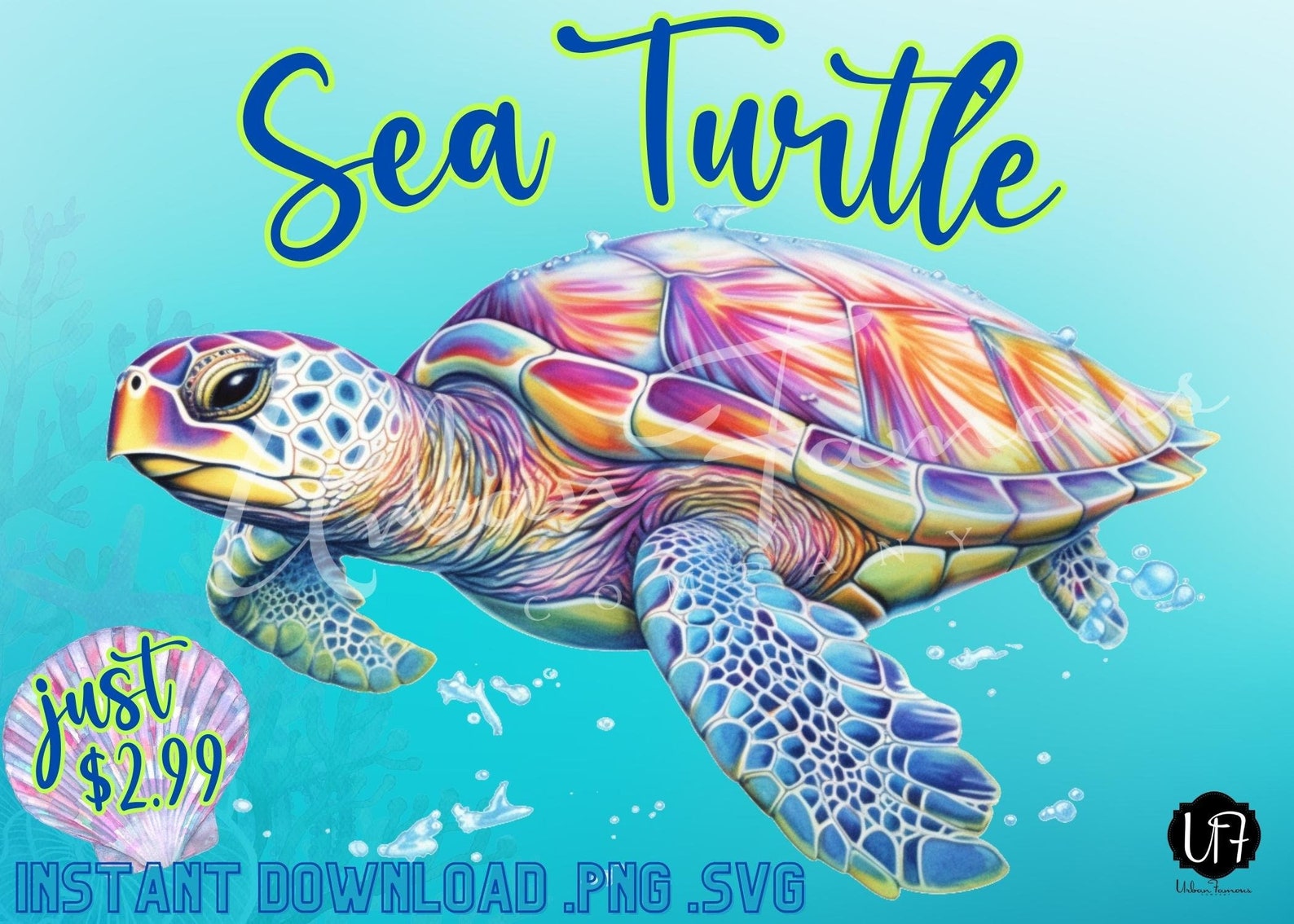 Sea Turtle SVG PNG Files Instant Download Vector Files Sea Turtle ...