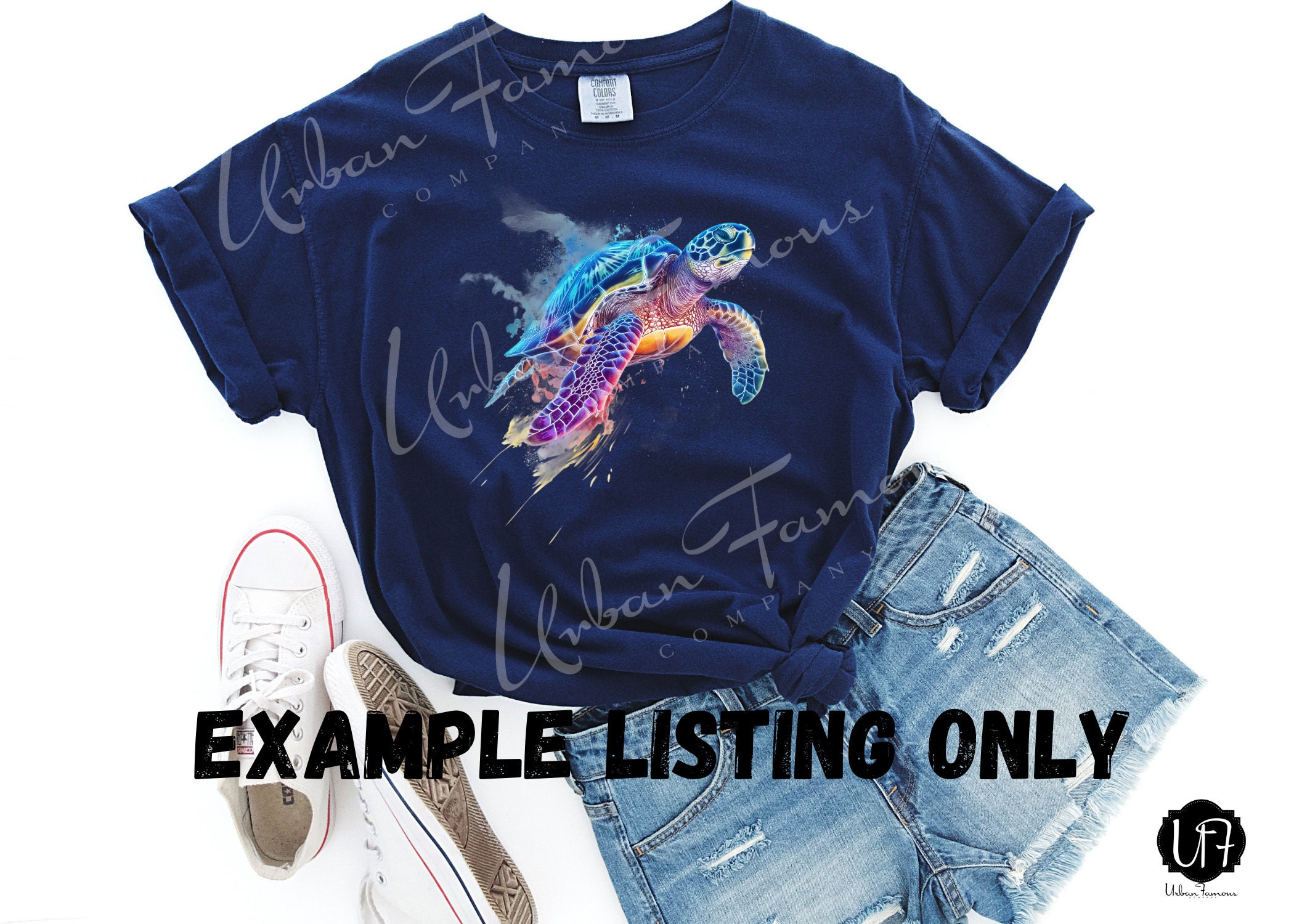 Tropical Sea Turtles PNG Files Instant Download Vector Files Ocean ...