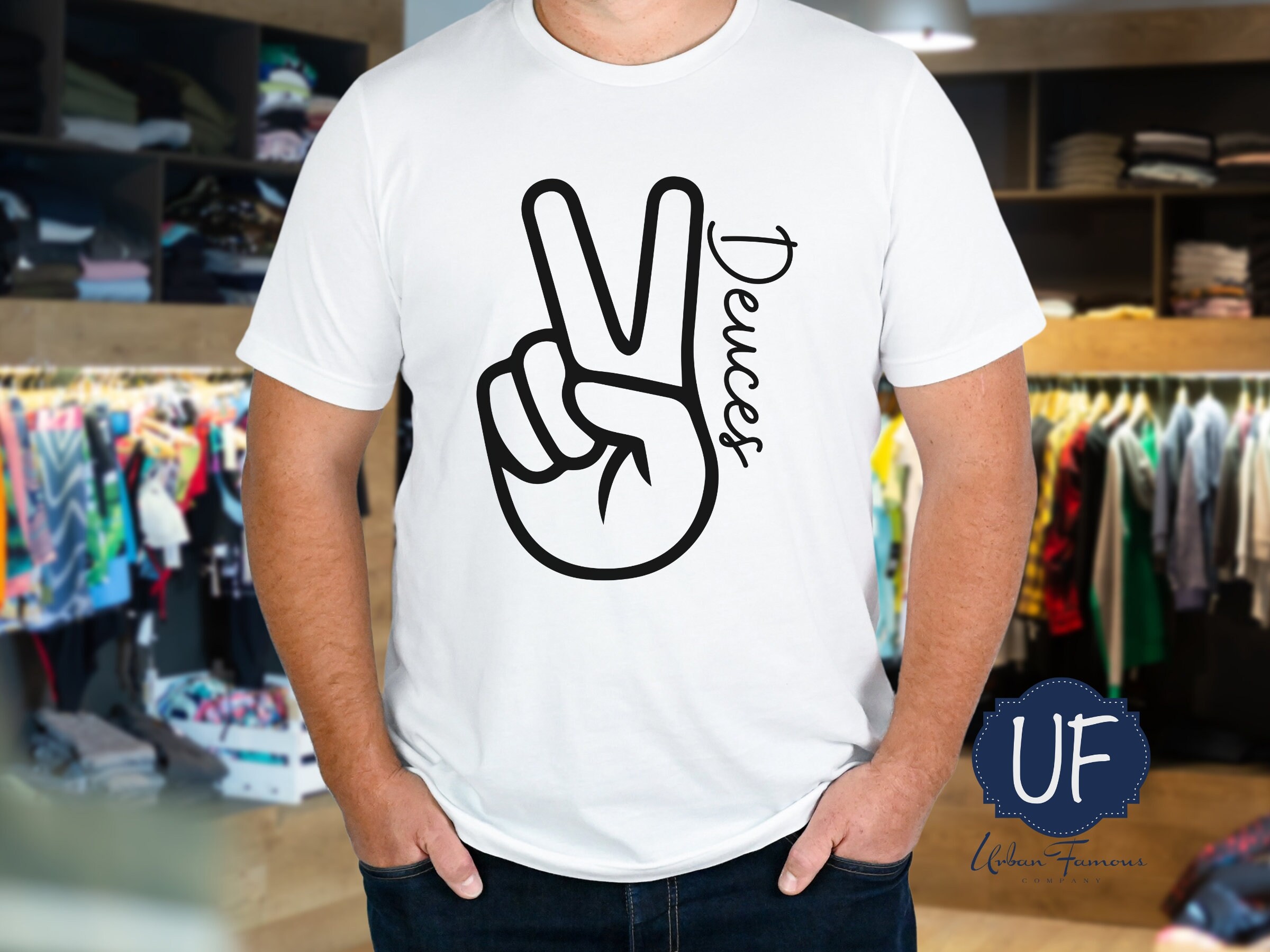 Funny Adios Peace Deuces T-shirt Gift Custom Peace Out Tshirt Design ...