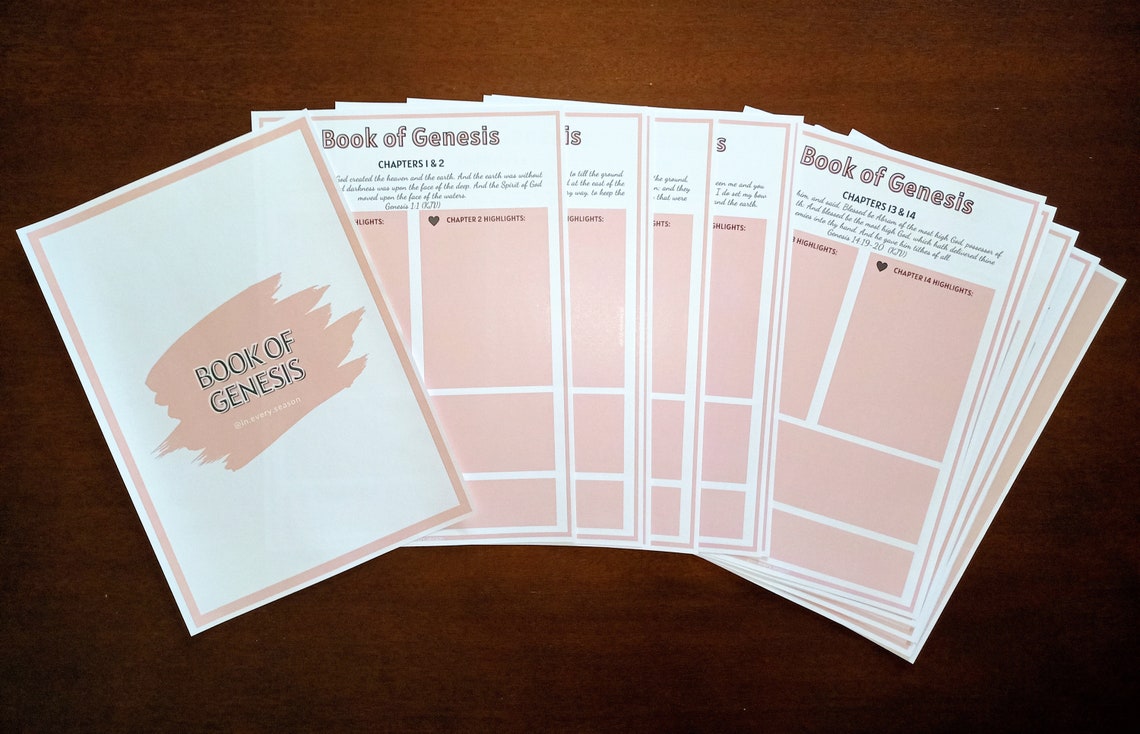 Book of Genesis Reflection | Book of Genesis | Genesis PDF | Genesis ...