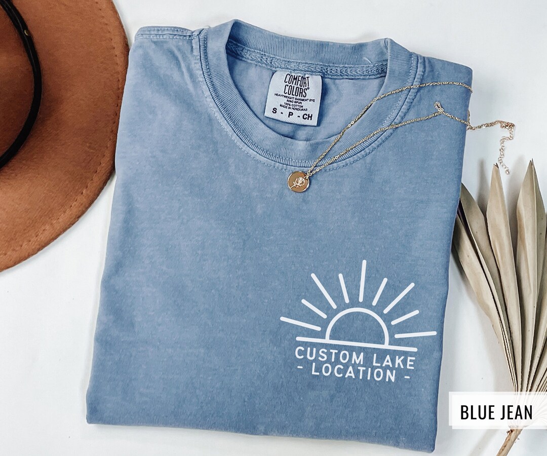 Custom Lake Shirt, Personalized Lake Tshirt, Lake House Gift, Lake Lover Shirt, Lake Vacation ...