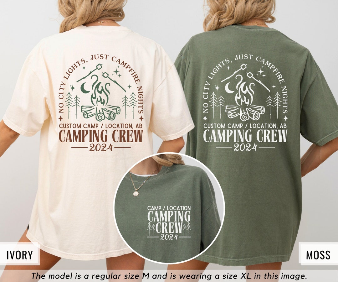 Custom Camp Crew Shirt, Camp Matching Shirt, Camp Lover Gift, Gift for ...