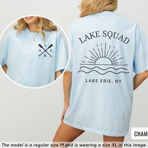 Custom Lake Squad Shirt, Personalized Lake Group Tshirt, Lake House ...