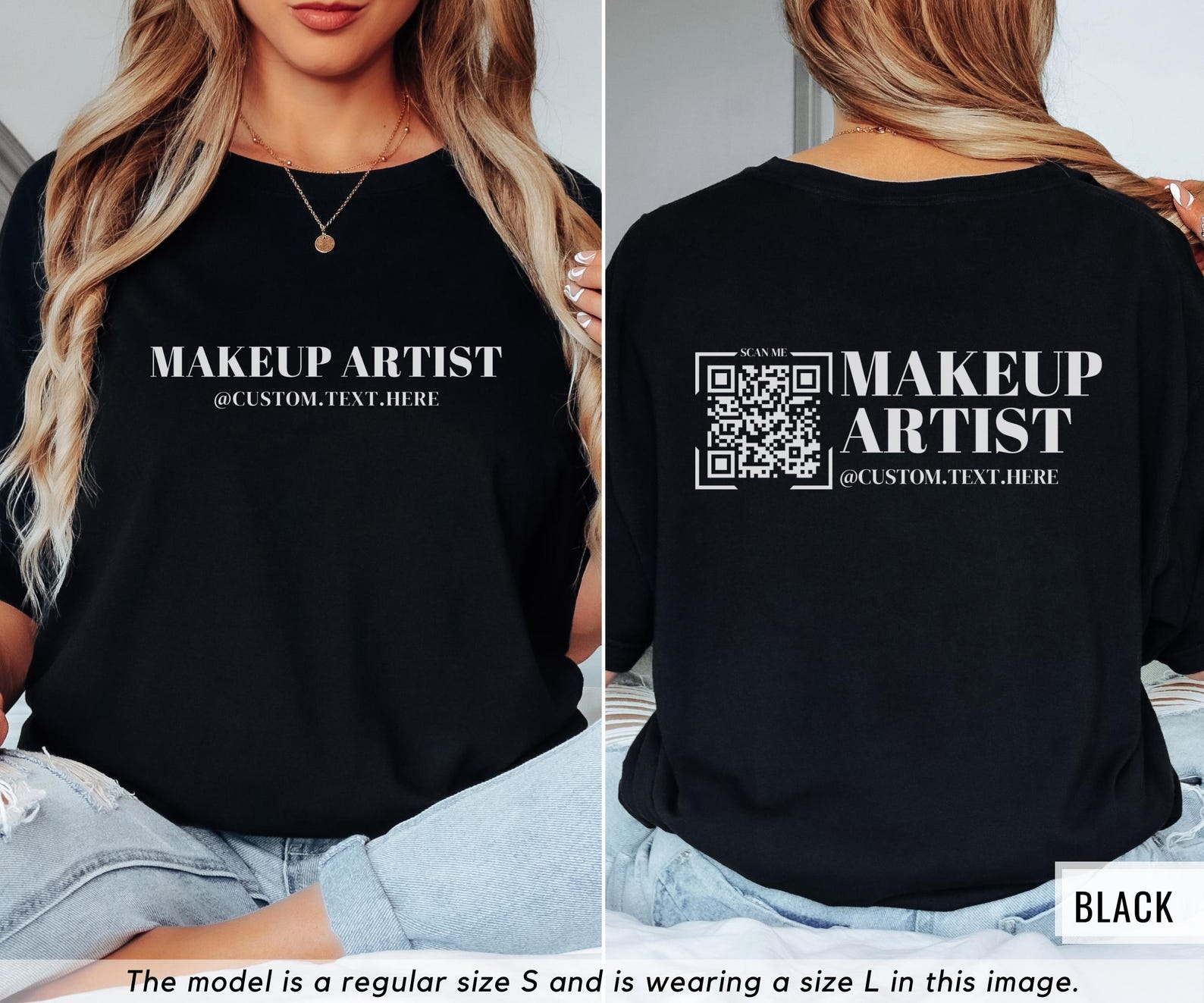 Custom Makeup Artist Shirt, Cosmetologist Shirt, MUA Tshirt, Gift for ...