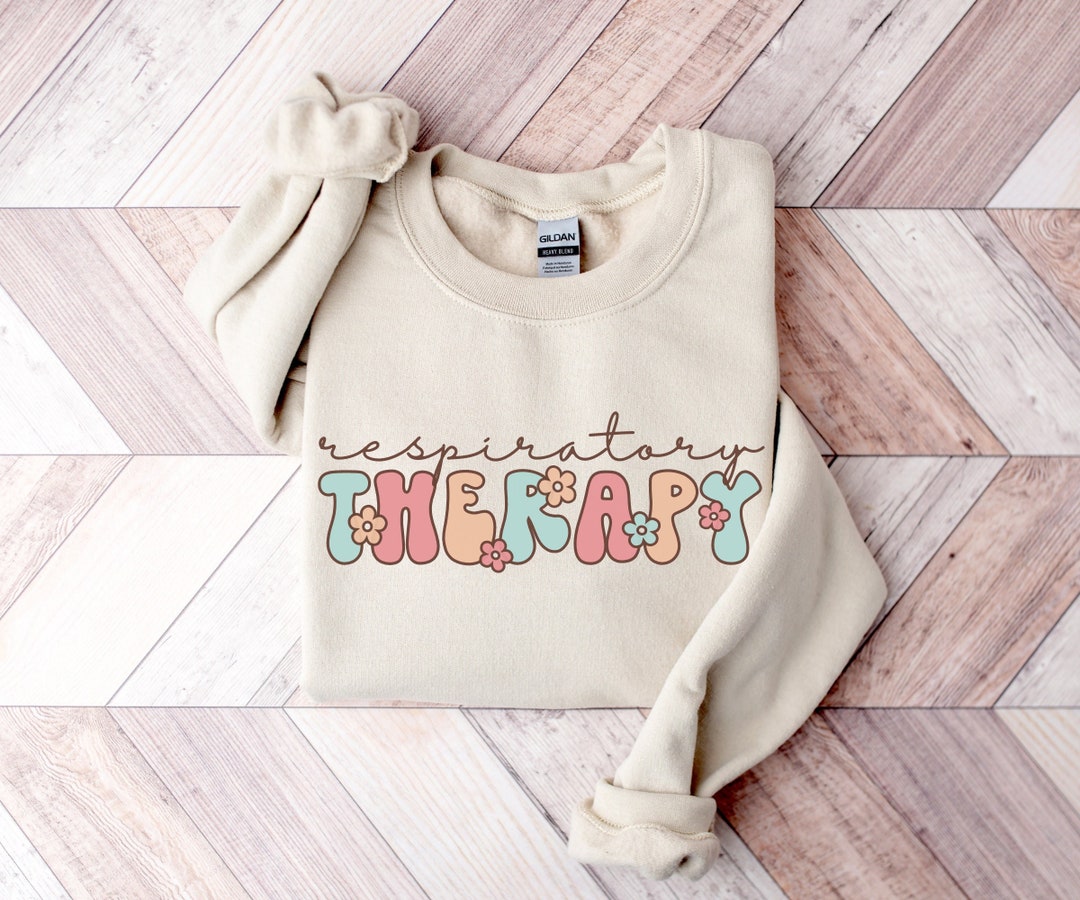 Retro Respiratory Therapy Sweater, Groovy Respiratory Therapist ...