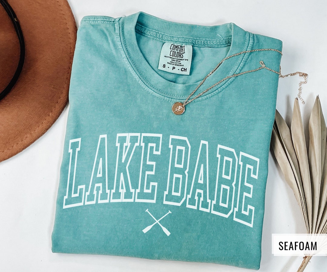 Lake Babe Shirt, Oversized Lake Tshirt, Lake House Gift for Her, Lake ...