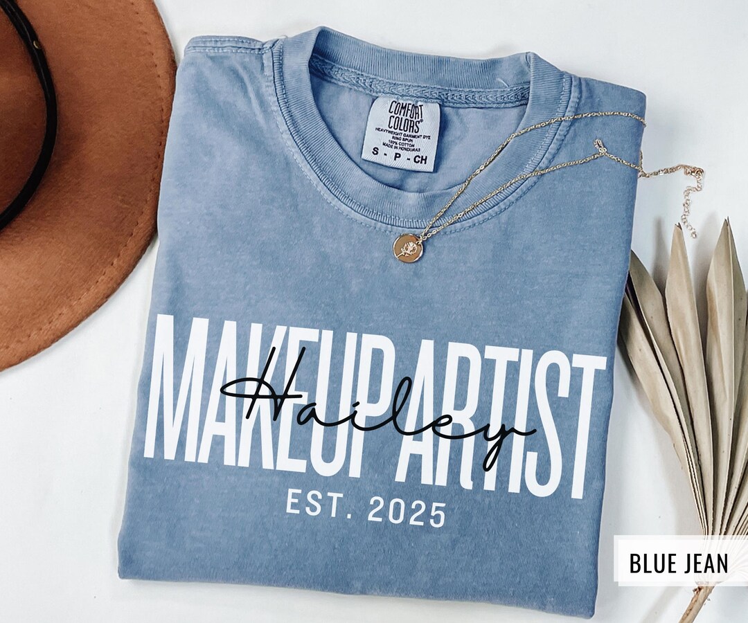 Custom Makeup Artist Shirt, Cosmetologist Shirt, MUA Tshirt, Gift for ...