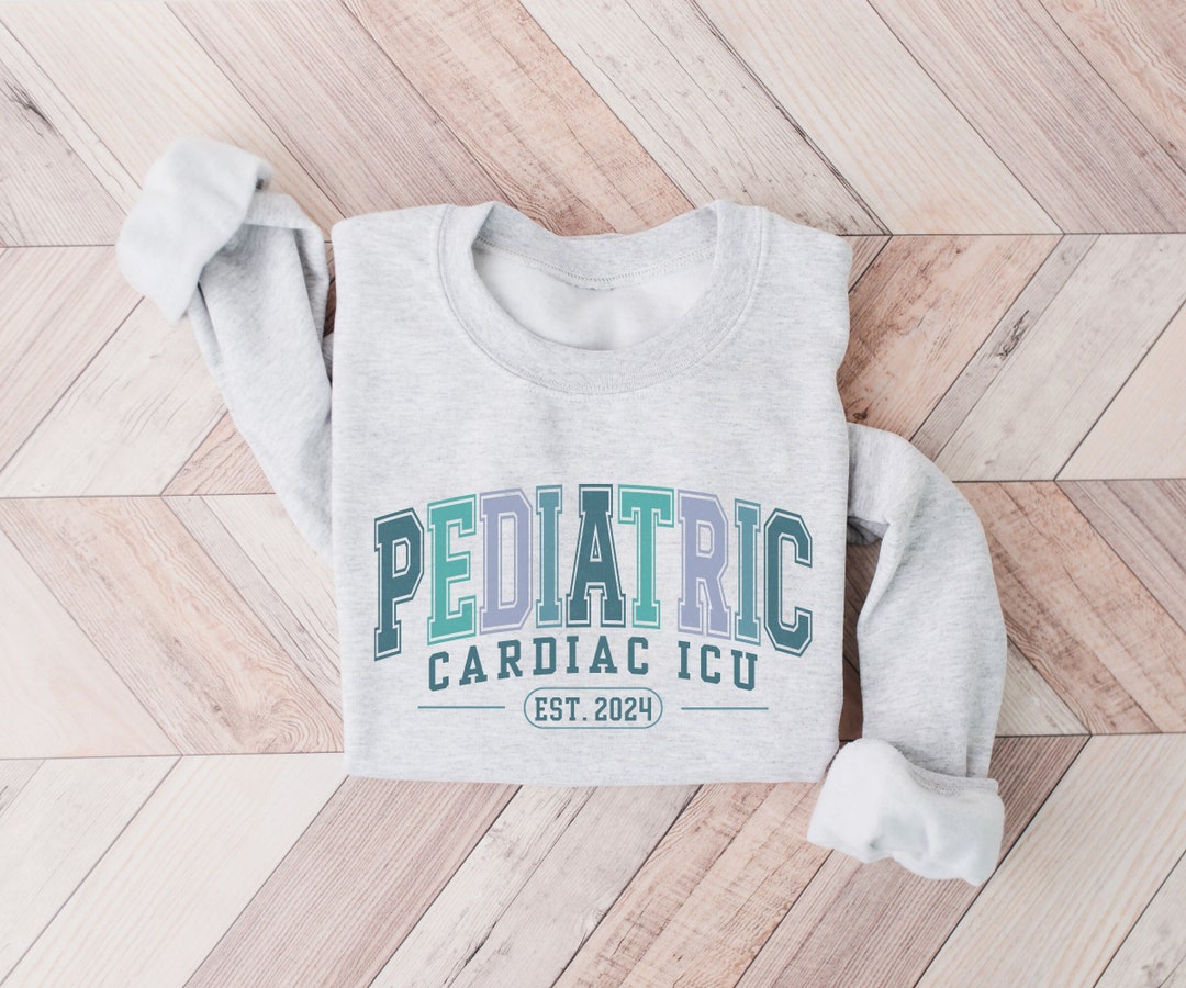 Custom PCICU Nurse Sweatshirt, Personalized PCICU Sweater, Custom Gift ...