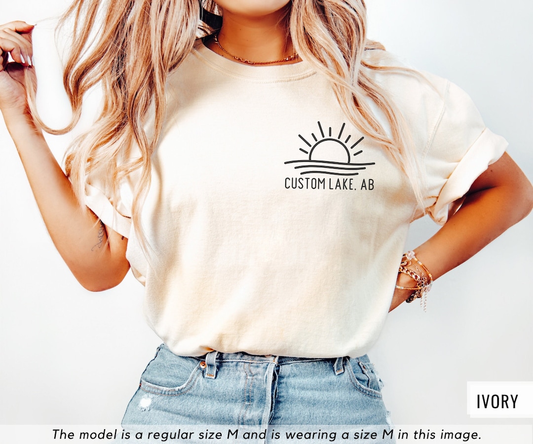 Custom Lake Shirt, Personalized Lake Tshirt, Lake House Gift, Lake ...