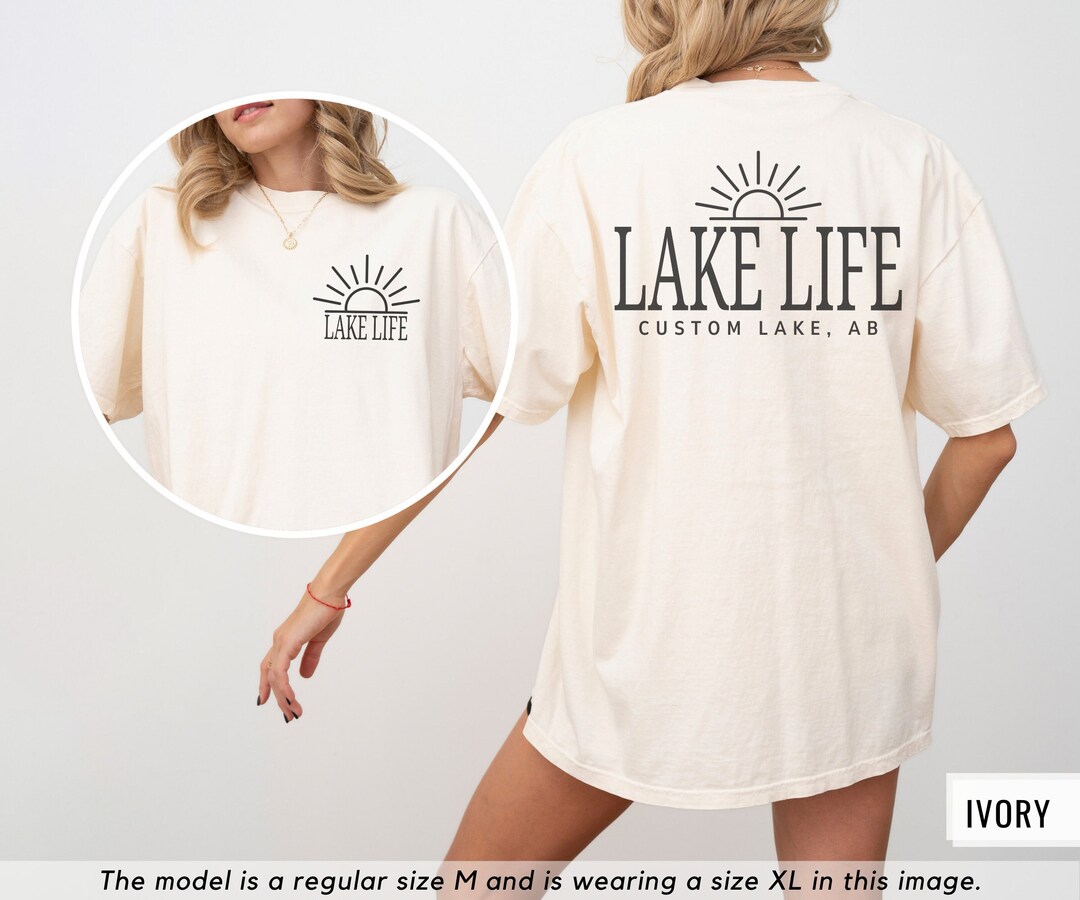 Custom Lake Life Shirt, Personalized Lake Tshirt, Lake House Gift, Lake ...