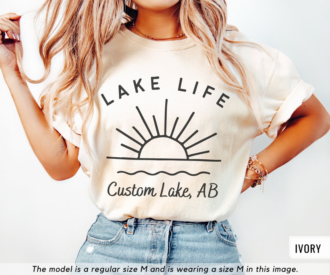 Custom Lake Life Shirt, Personalized Lake Tshirt, Lake House Gift, Lake ...