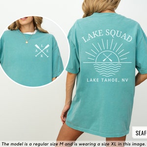 Custom Lake Squad Shirt, Personalized Lake Group Tshirt, Lake House ...