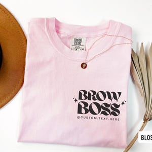 Custom Brow Tech Shirt, Brow Artist Tshirt, Brow Artist Instagram, Brow ...