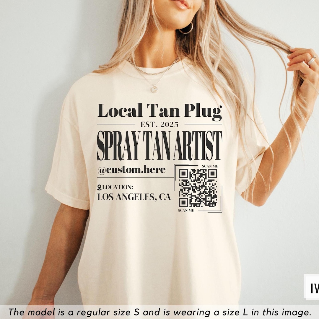 Custom Spray Tan Artist Shirt, Spray Tan Tshirt, Spray Tanning Tee ...