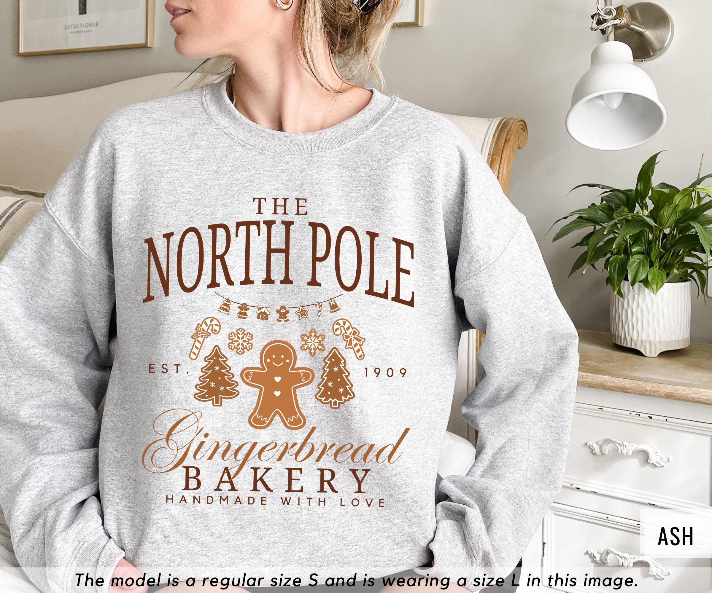 Gingerbread Sweatshirt, Gingerbread Bakery Sweater, Gingerbread Shirt ...