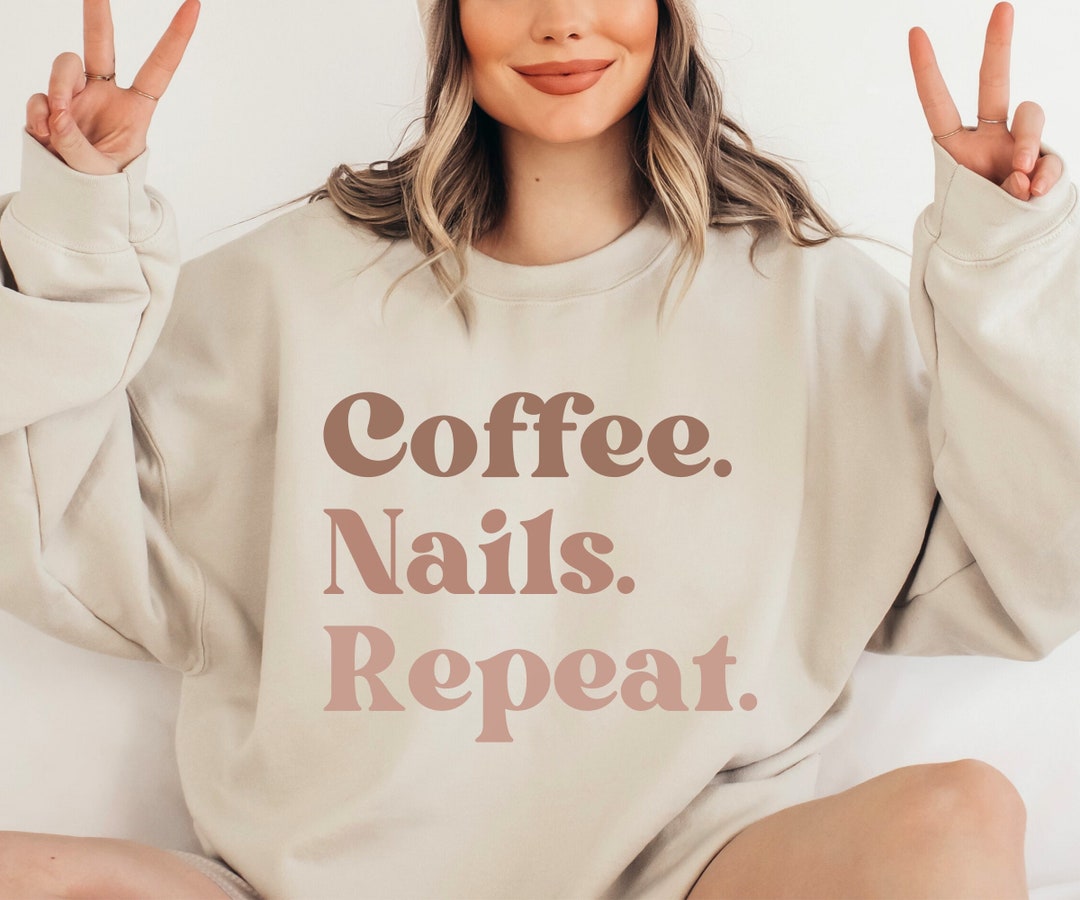 Nail Artist Sweatshirt, Nail Tech Sweater, Gift for Nail Tech, Nail ...