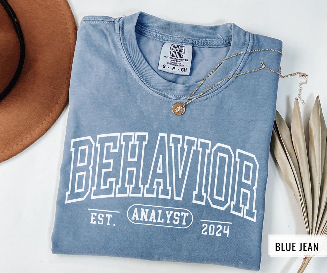 Personalized BCBA Shirt, Custom Behavior Analyst Shirt, Custom Gift for ...
