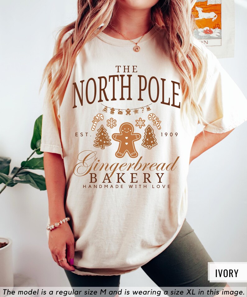 Gingerbread Sweatshirt, Gingerbread Bakery Sweater, Gingerbread Shirt ...