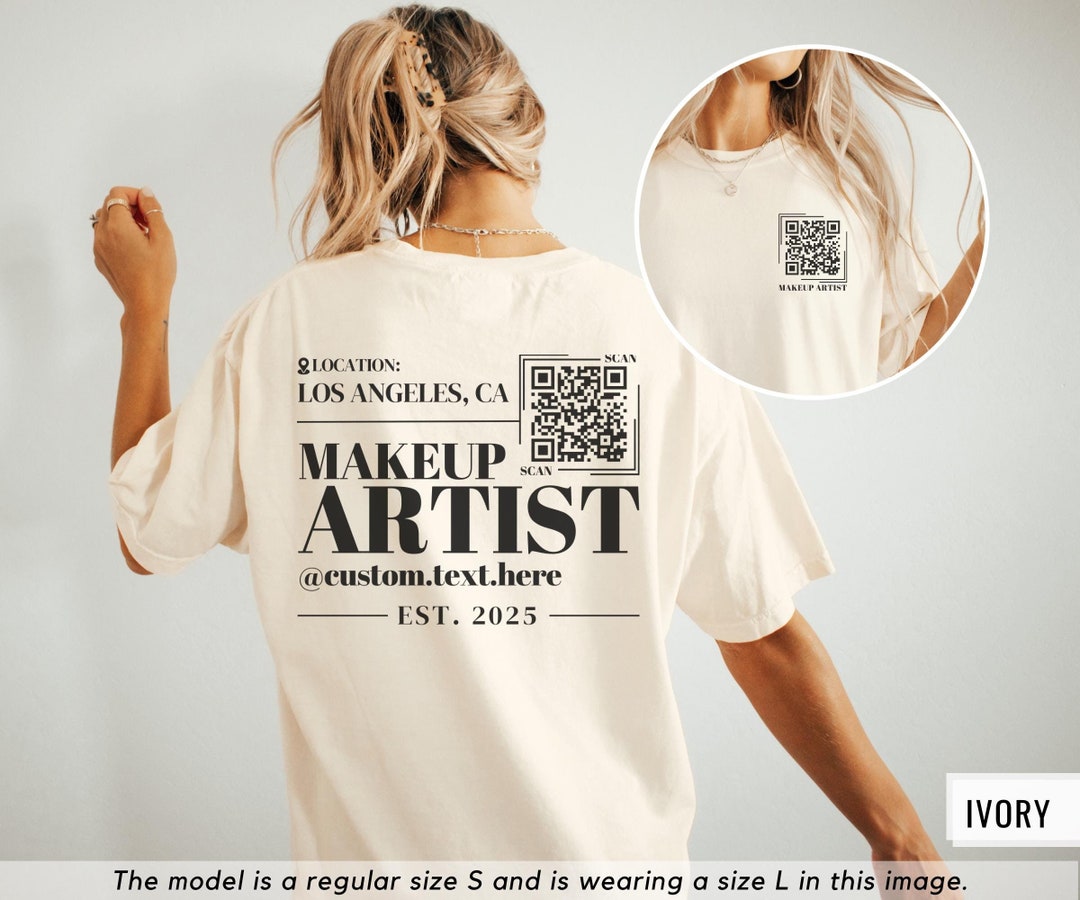 Custom Makeup Artist Shirt, Cosmetologist Shirt, MUA Tshirt, Gift for ...