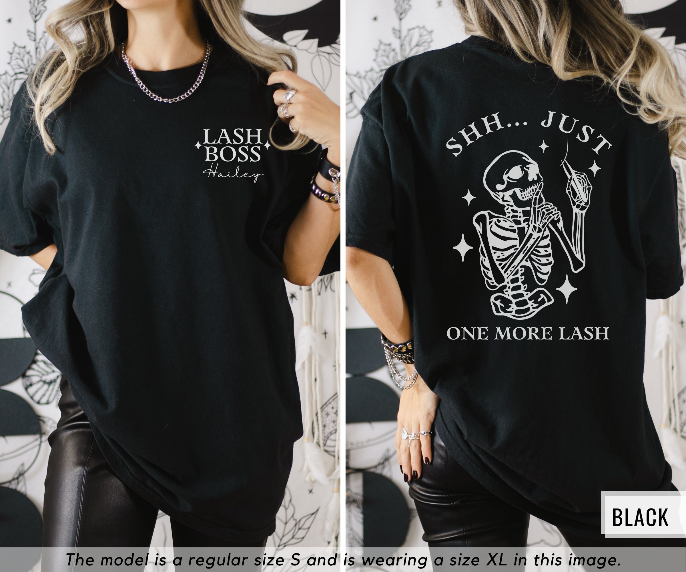 Custom Lash Tech Shirt, Lash Boss Shirt, Lash Artist Shirt, Custom Lash ...
