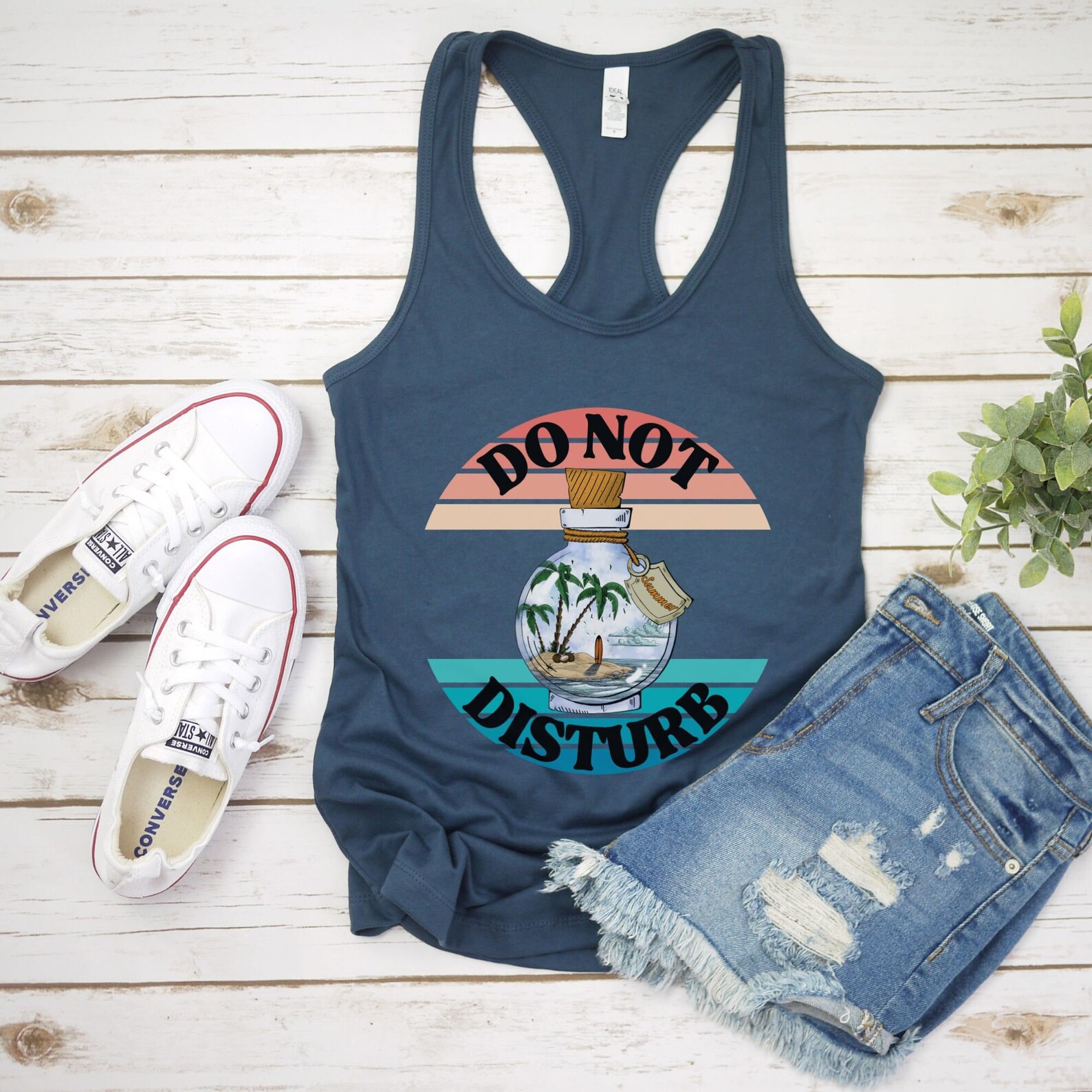 Do Not Disturb Tank Top, Summer Fun Tanks, Beach Tank Tops, Fun Summer ...