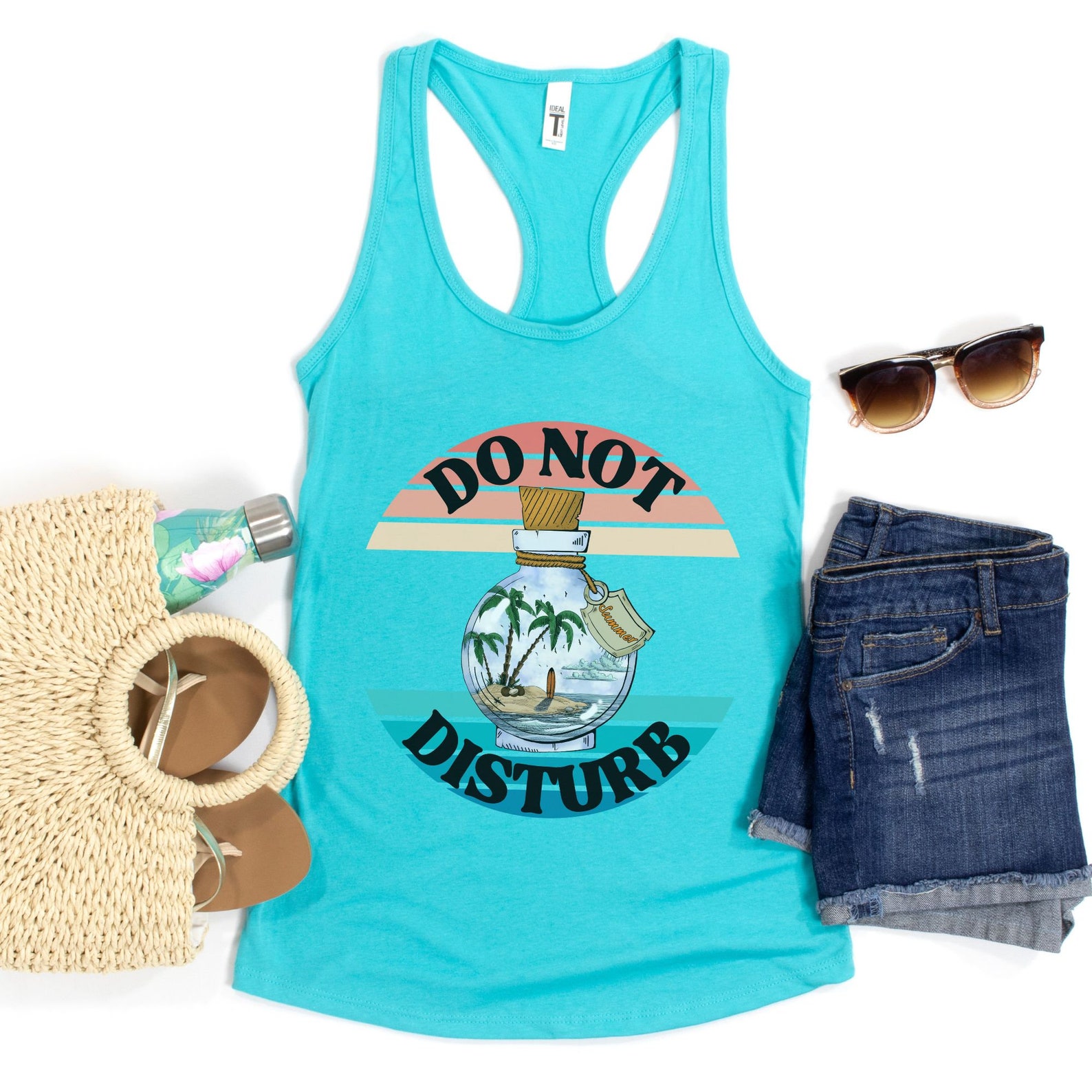 Do Not Disturb Tank Top, Summer Fun Tanks, Beach Tank Tops, Fun Summer ...