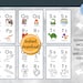 Alphabet Flash Cards Digital Download Printable for Preschool Toddler ...