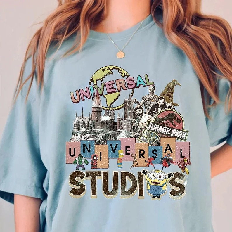 Vintage Universal Studios T-Shirt, Universal Studios Family Vacation ...