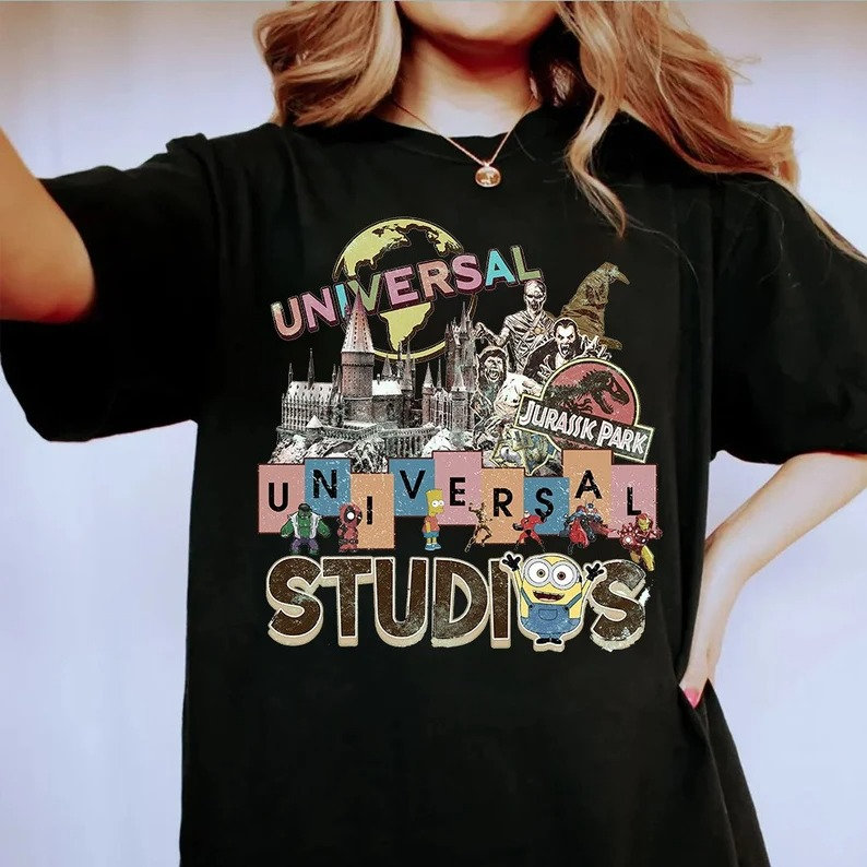 Vintage Universal Studios T-Shirt, Universal Studios Family Vacation ...