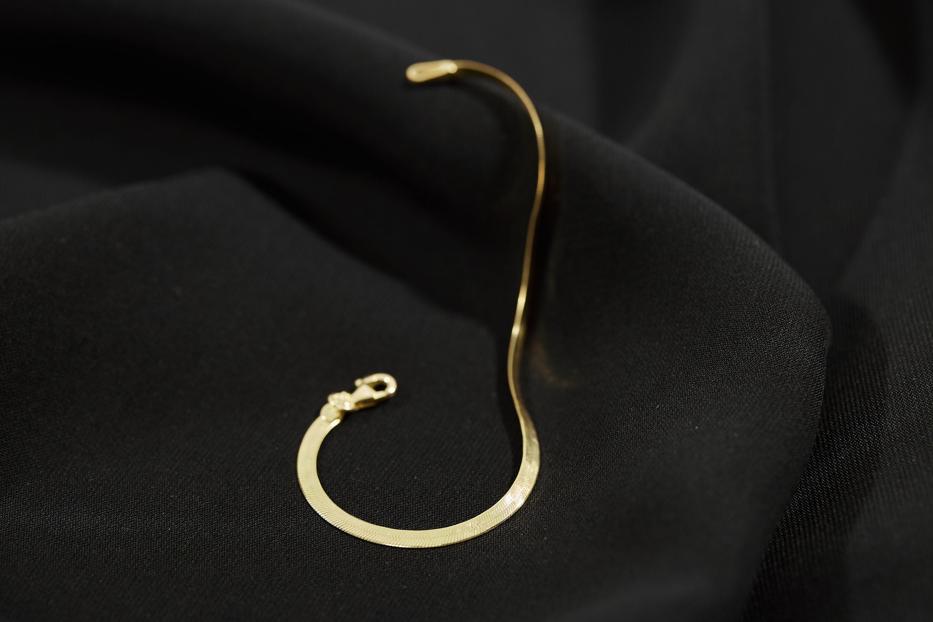 14K Solid Gold Snake Bracelet 14K Gold Bracelet Solid Gold - Etsy