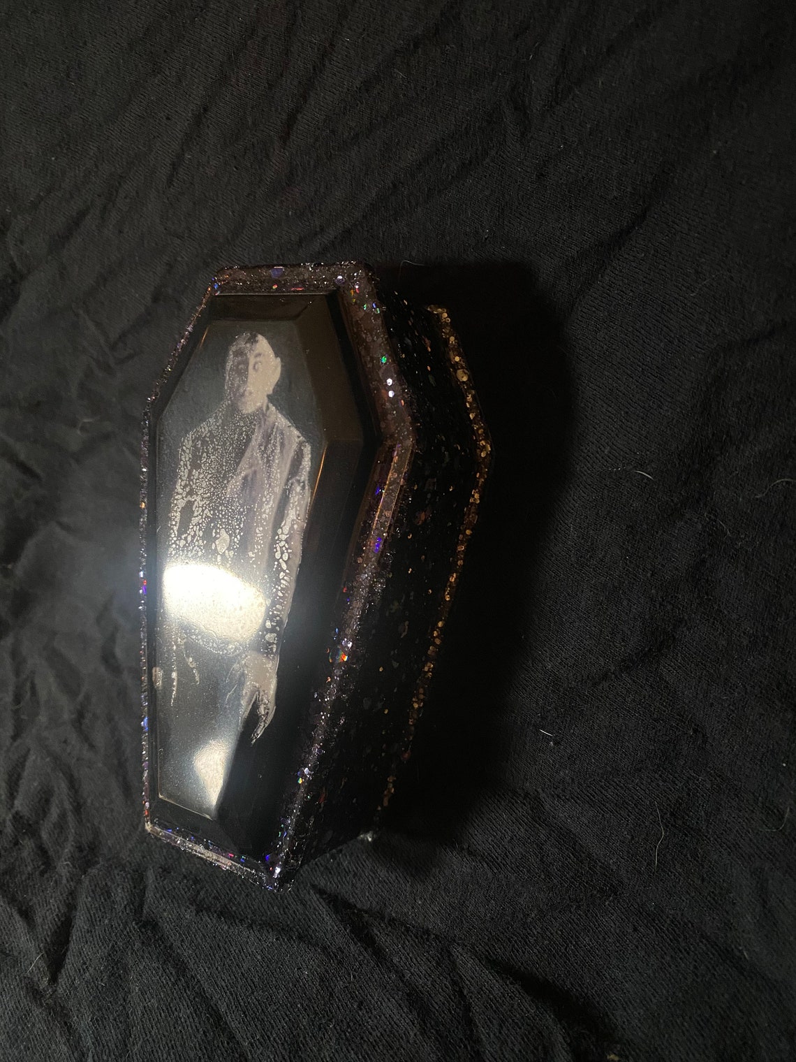 Nosferatu Sparkle Coffin Trinket Box - Etsy