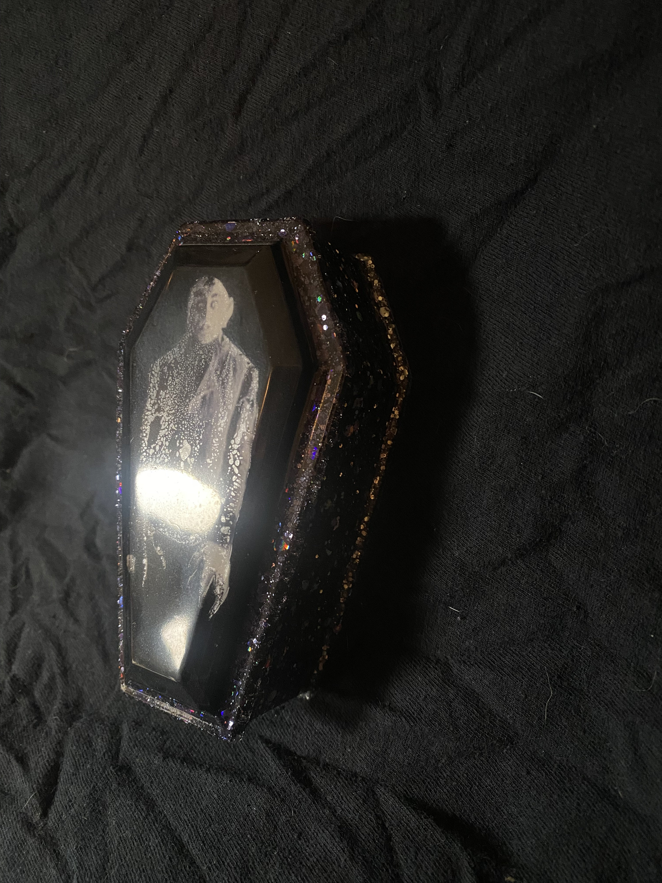 Nosferatu Sparkle Coffin Trinket Box - Etsy
