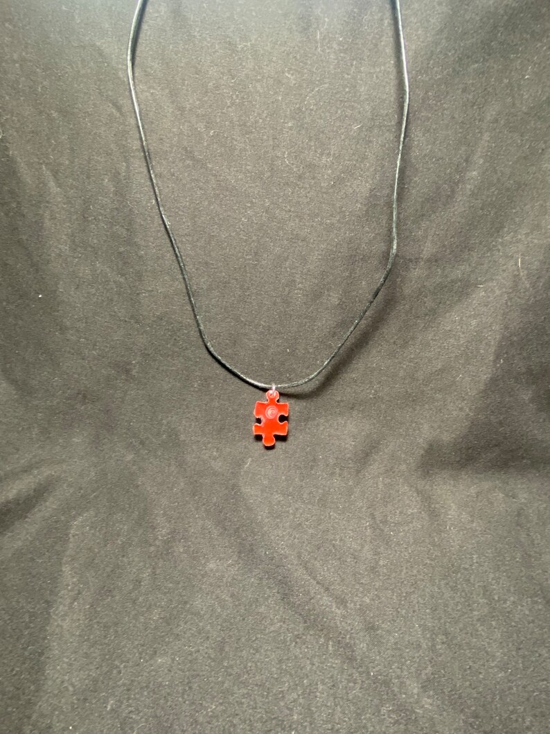 Jigsaw Saw Movie Puzzle Piece Necklace - Etsy