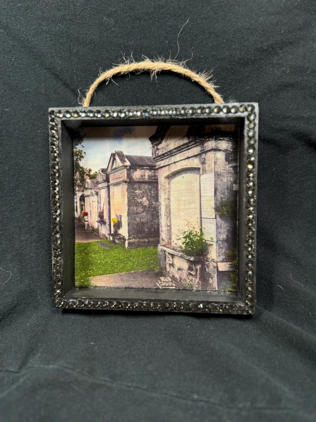 New Orleans Haunted Crypts/graves Cemetery Shadow Box Wall Decor - Etsy