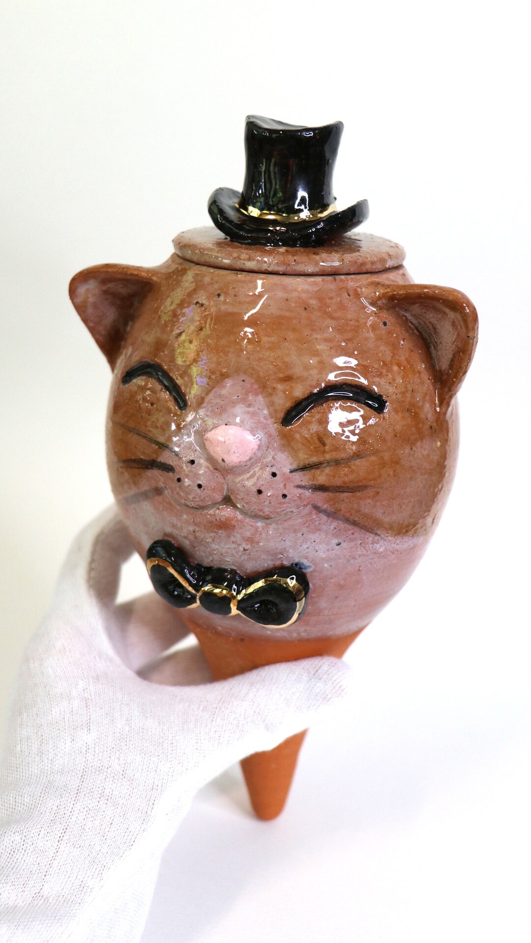 Ceramic Plant Watering Spike, Olla, Terracotta Irrigation - Etsy