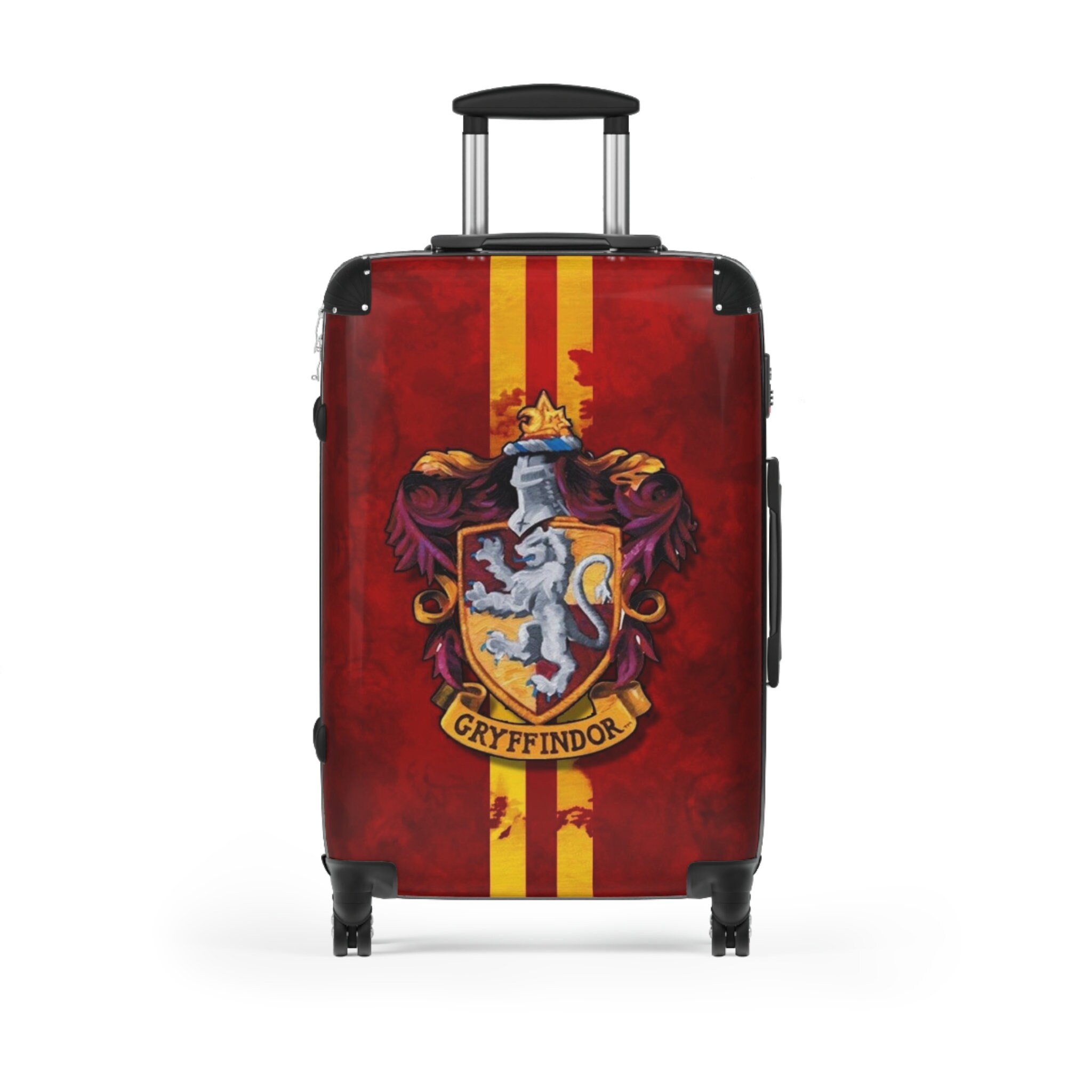 Suitcase, Harry Potter Suitcase, Gryffindor Suitcase, Customizable Suitcase