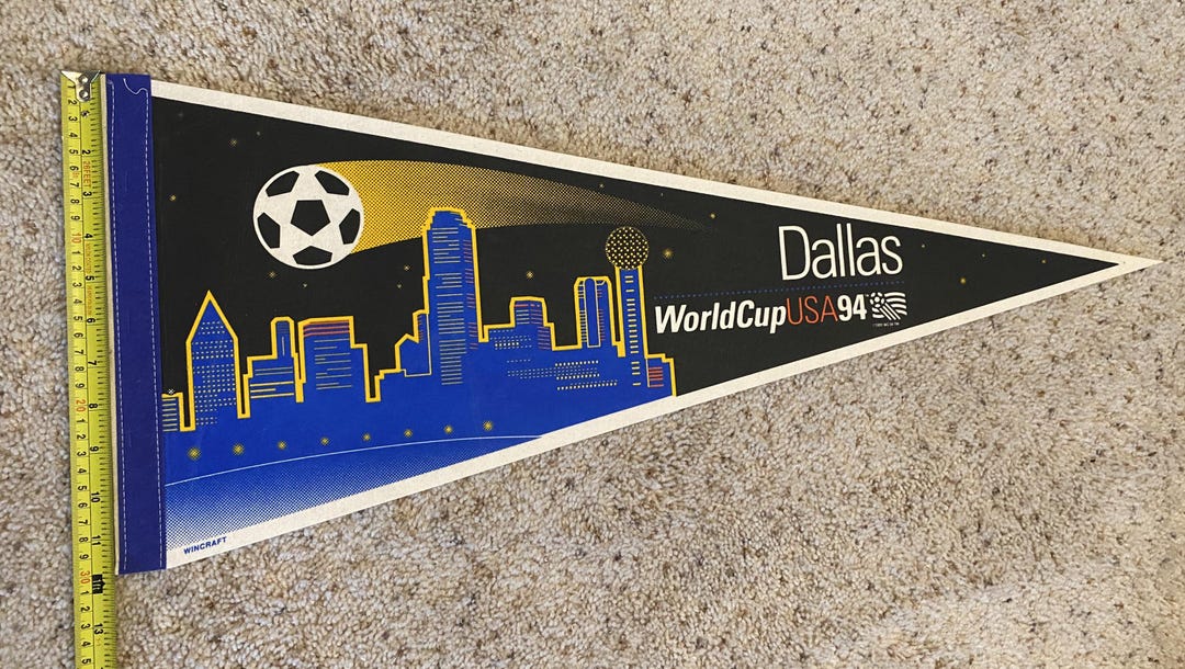 1994 World Cup USA Dallas Pennant SHIPS FLAT - Etsy