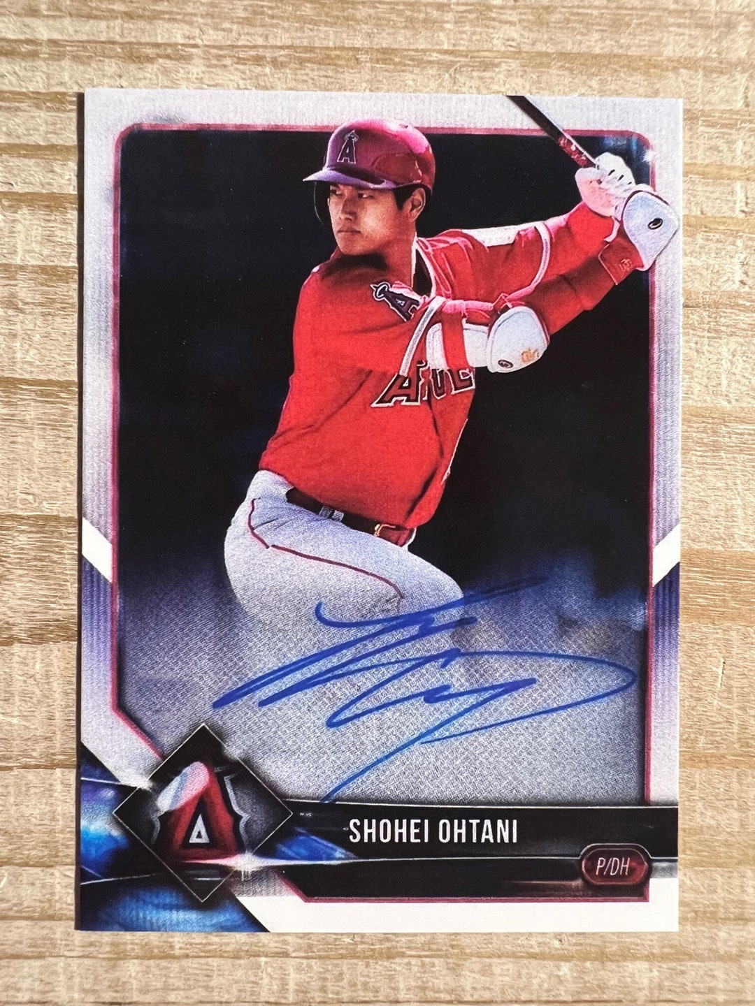 Shohei Othani 2018 Silver Autograph Facsimile RP Rookie Card batting ...